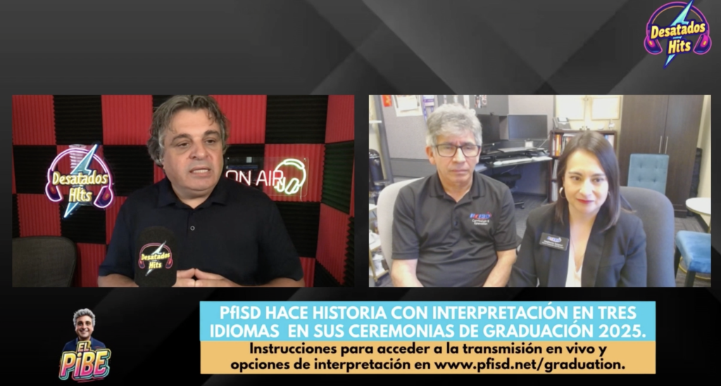 PfISD hace historia con interpretación en tres idiomas en sus ...